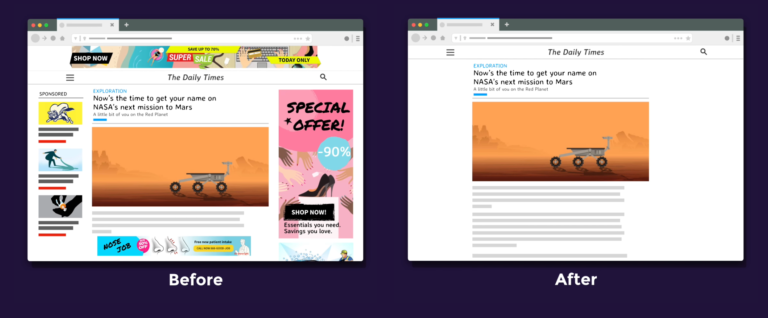 Werbefreies Lesen: Mozilla startet Beta von Firefox Better Web Werbefreies Lesen: Mozilla startet Beta von Firefox Better Web