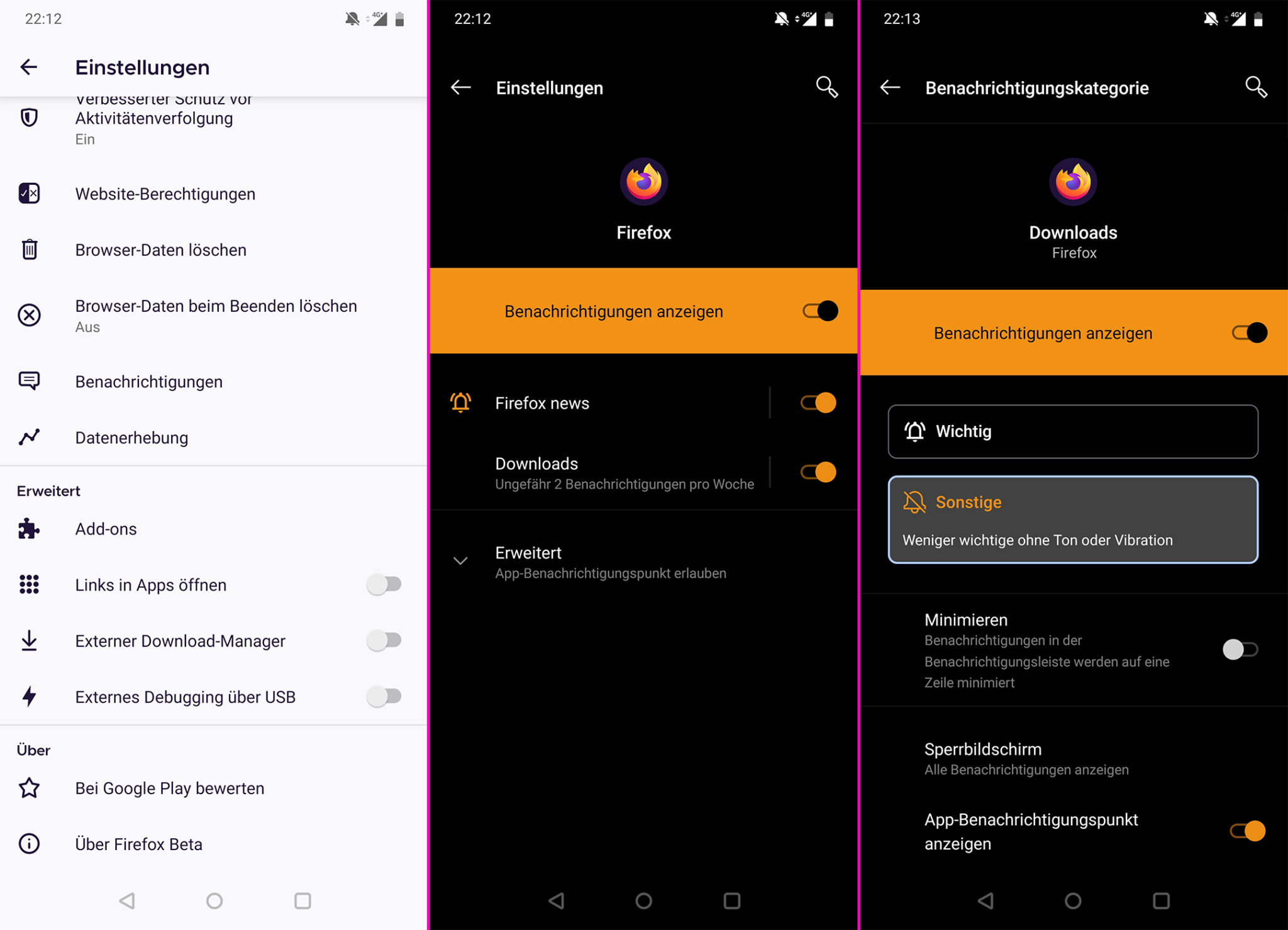 Firefox 81 für Android mit vielen Neuerungen veröffentlicht