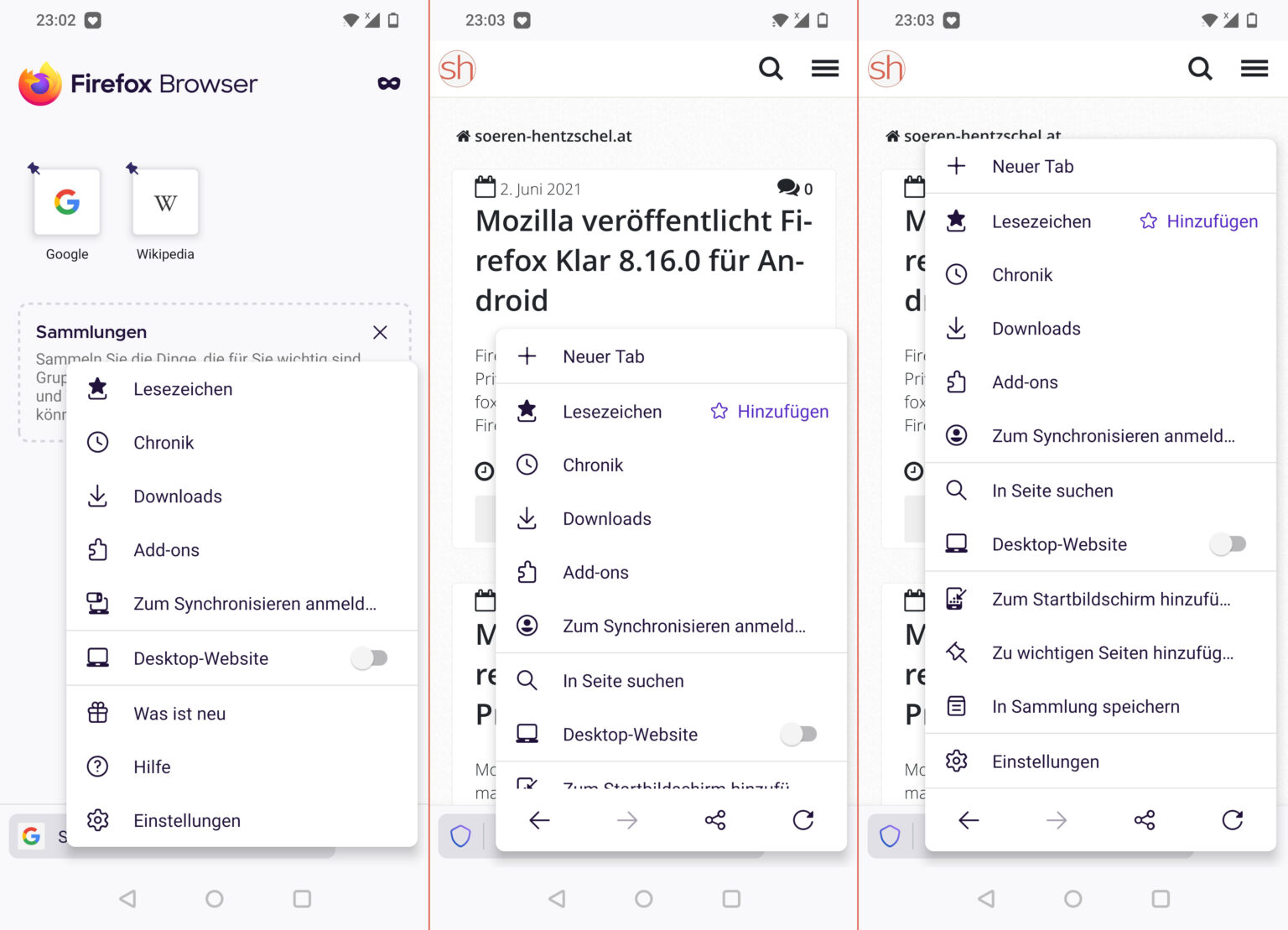 Mozilla veröffentlicht Firefox 89 für Android mit neuem Proton-Design